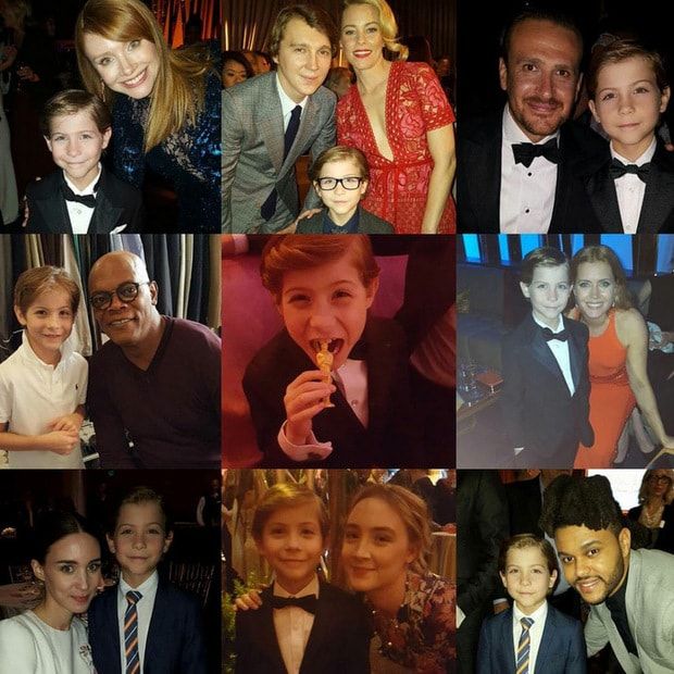 Jacob Tremblay goes to 'work' with dad as cop for a day