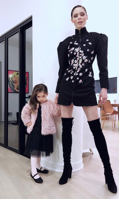 Coco Rocha's three-year-old daughter is her biggest fan