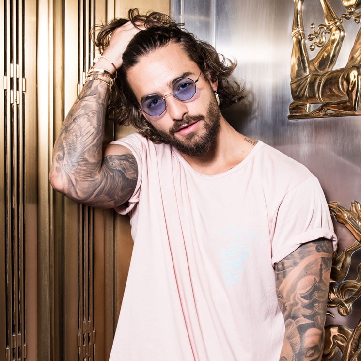 Maluma gets haircut in support of World Cancer Day