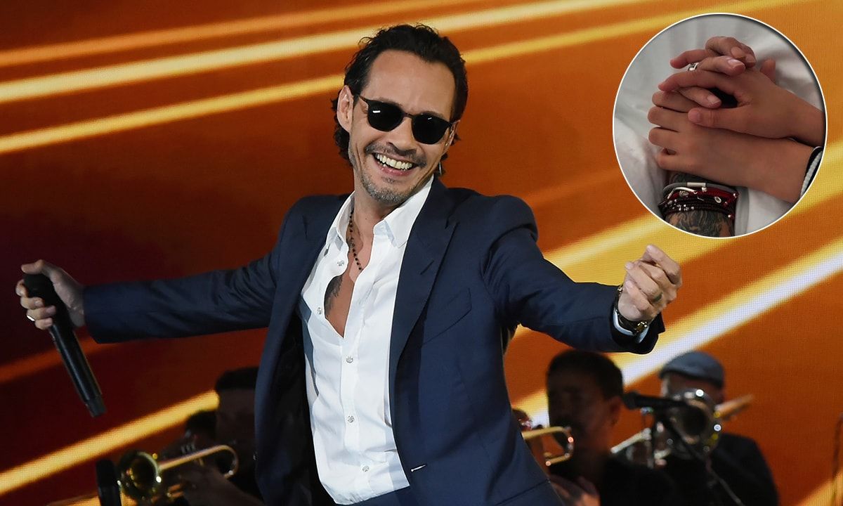 Marc Anthony shared an adorable photo of his and J.Lo’s twins