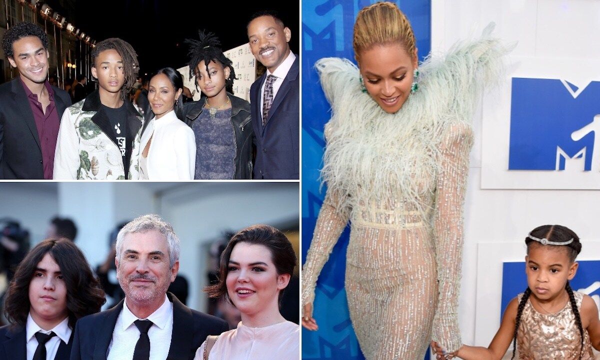 Beyonce and more stars that walk the red carpet with their kids