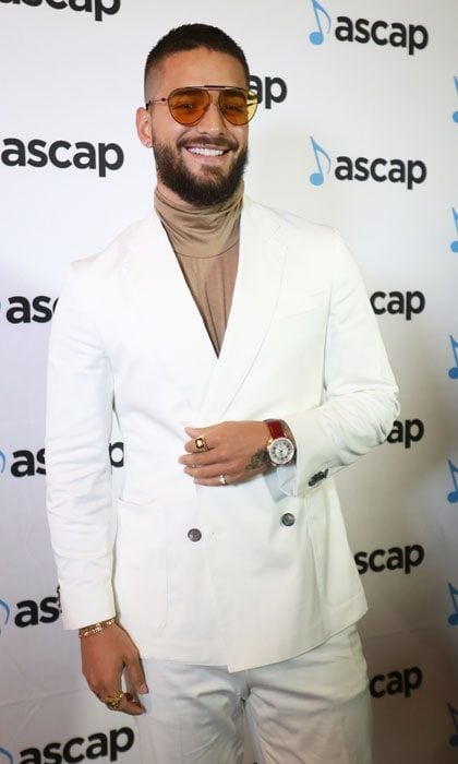 Maluma and Natalia Barulich couple up for ASCAP Latin Music Awards
