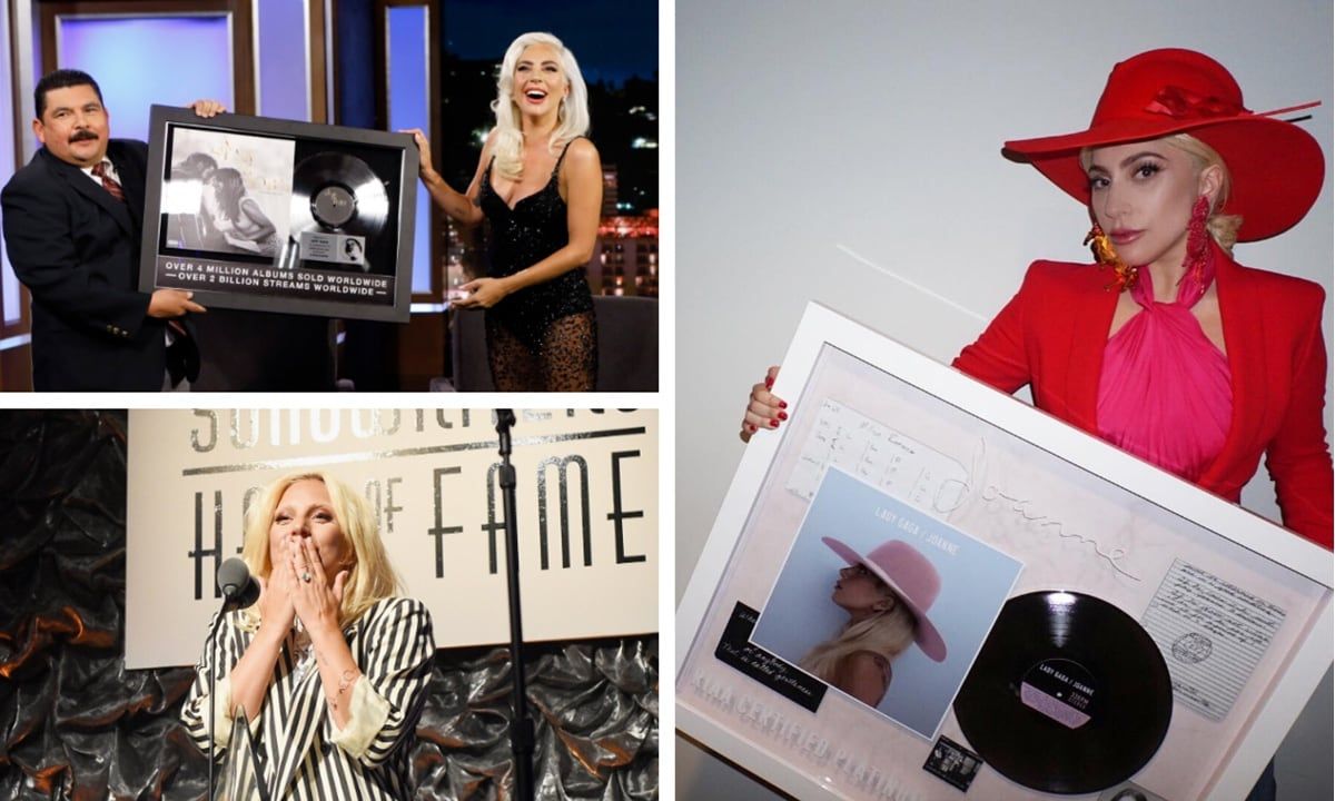 Lady Gaga is back to the number one spot in the Billboard 100 chart!