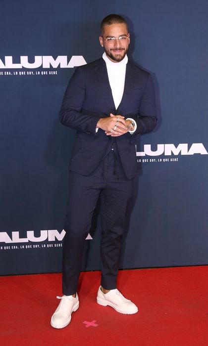 Maluma is in a GREAT mood after premiere of his documentary