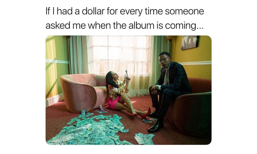Becky G hints at new song 'Dollar' with memes