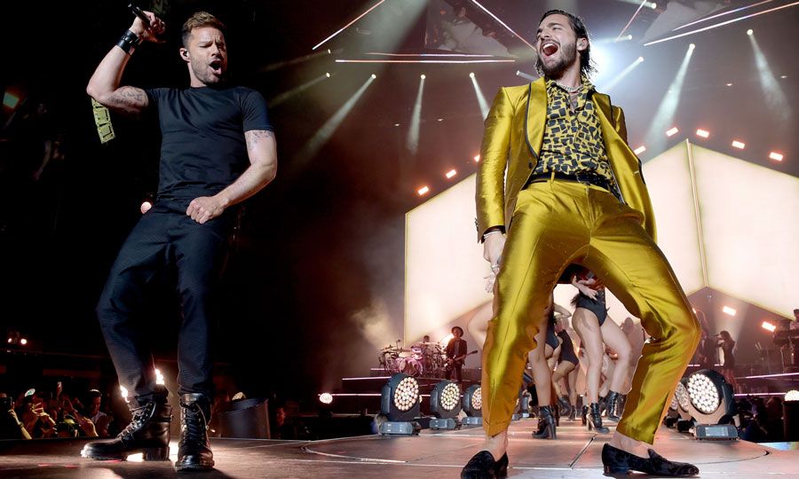 Maluma and Ricky Martin tease 'No Se Me Quita' video