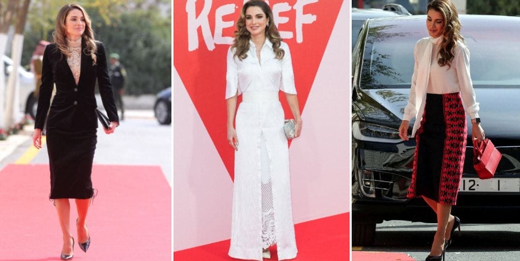 Queen Rania of Jordan’s style is all about iconic looks
