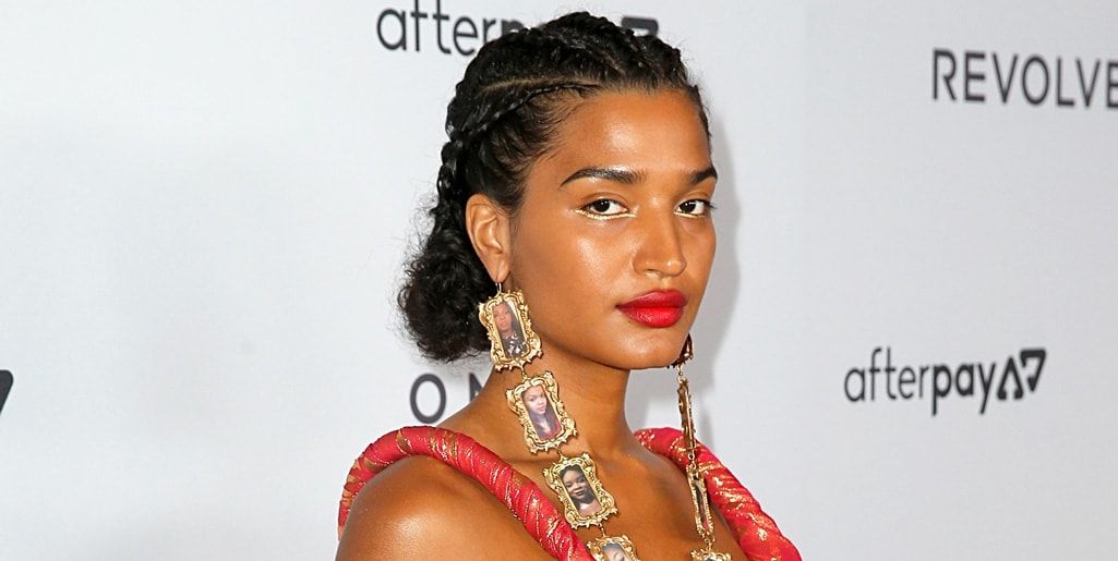 Indya Moore's honorary fashion statement at Fashion Media Awards