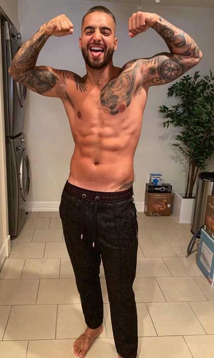 Maluma reveals the results of his 12-day transformation