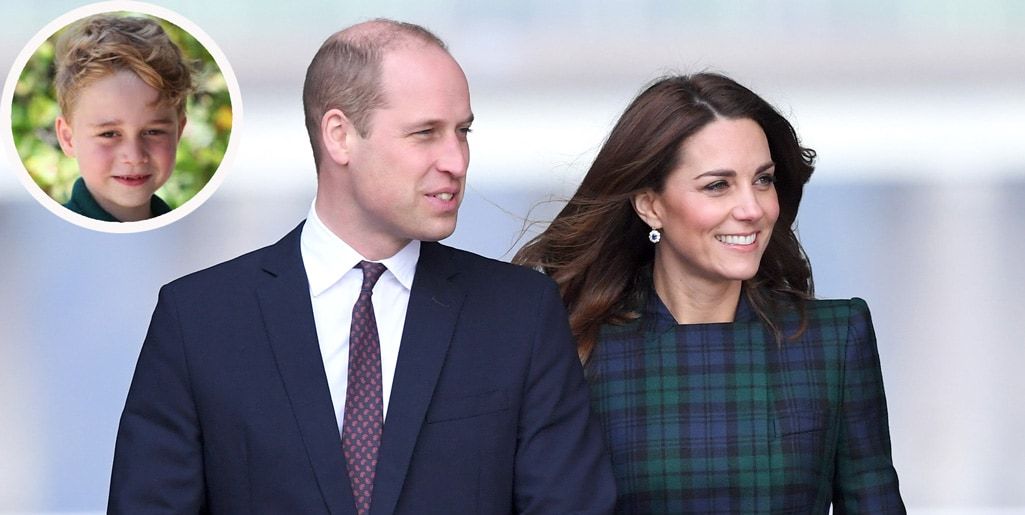 Prince William and Kate share sweet message with new Prince George photos