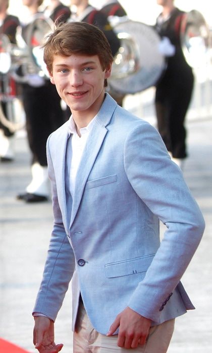 Felix of Denmark, will he follow his brother's steps into fashion?