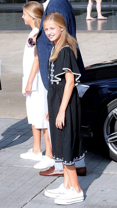 Queen Letizia swaps stilettos for sneakers: Royal style watch
